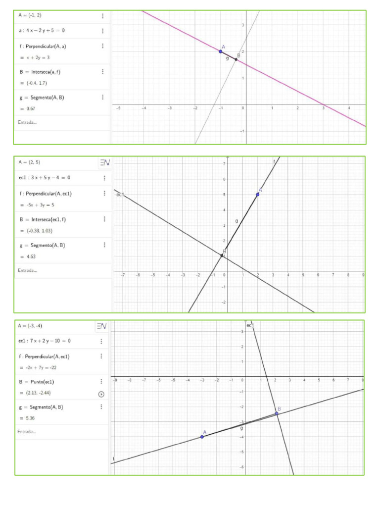 Tarea Virtual Geogebra | PDF