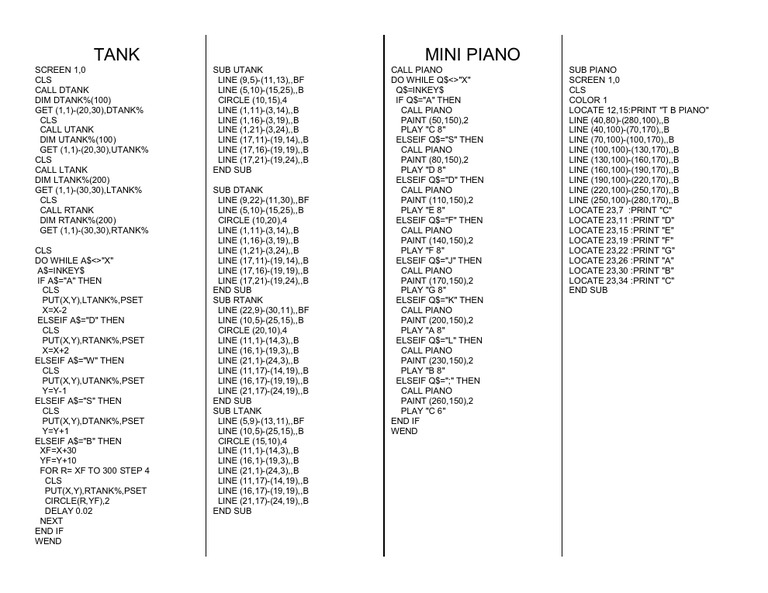Turbo Basic Code | PDF