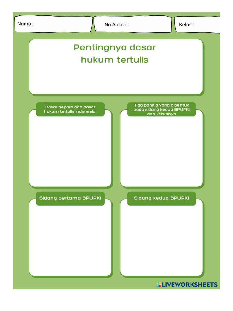 Pentingnya dasar hukum tertulis | PDF