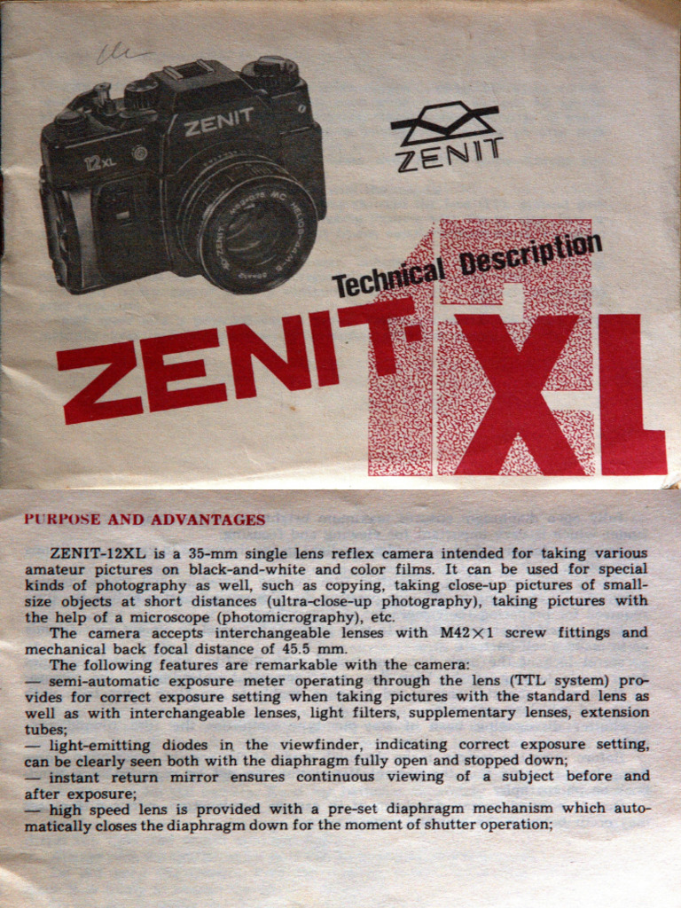 ManualZenit 12XL en | PDF
