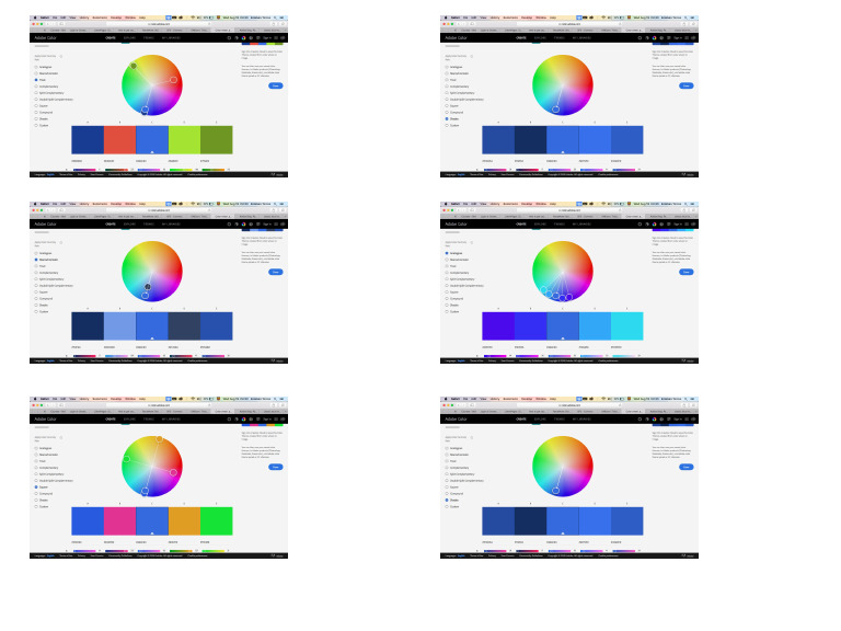 Paletas de Colores Adoa | PDF