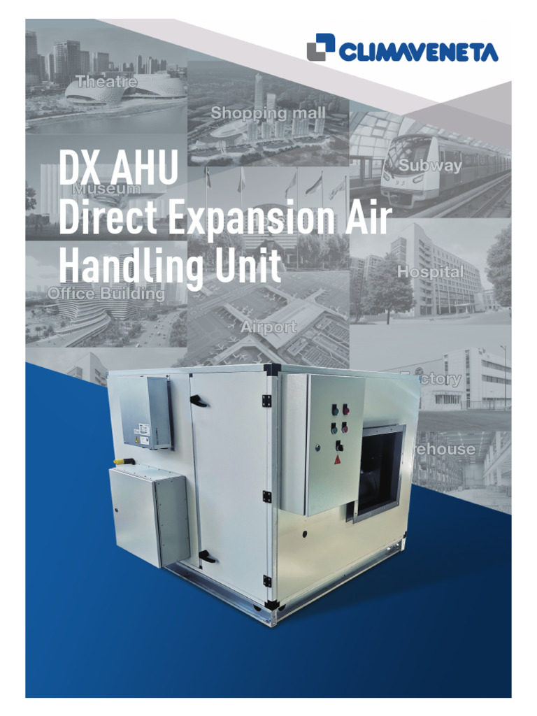 (Draft) Direct Expansion Air Handling Unit | PDF | Duct (Flow) | Equipment