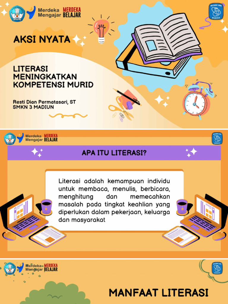 Aksi Nyata Literasi_Resti Dian Permatasari | PDF