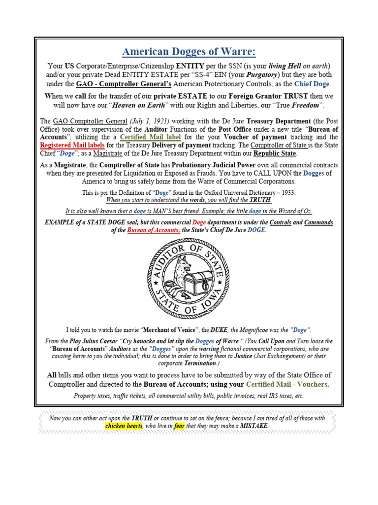 American Dogges of Warre | PDF