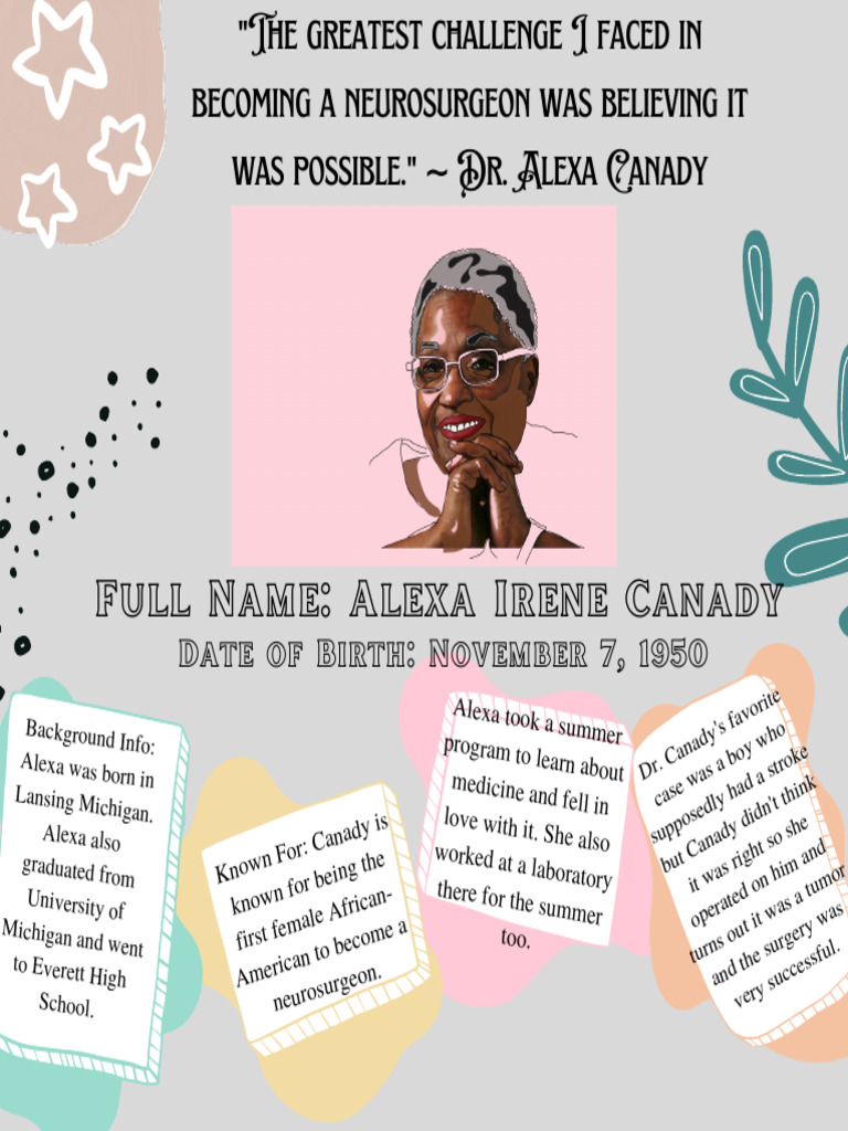 Dr. Alexa Canady | PDF