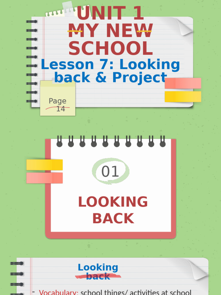 School Vocabulary and Grammar Guide | PDF