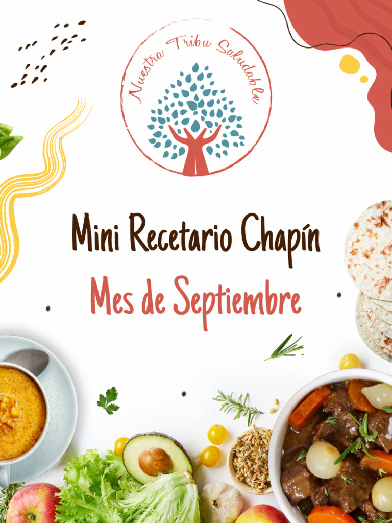 Recetario Chapin Nuestra Tribu Saludable | PDF