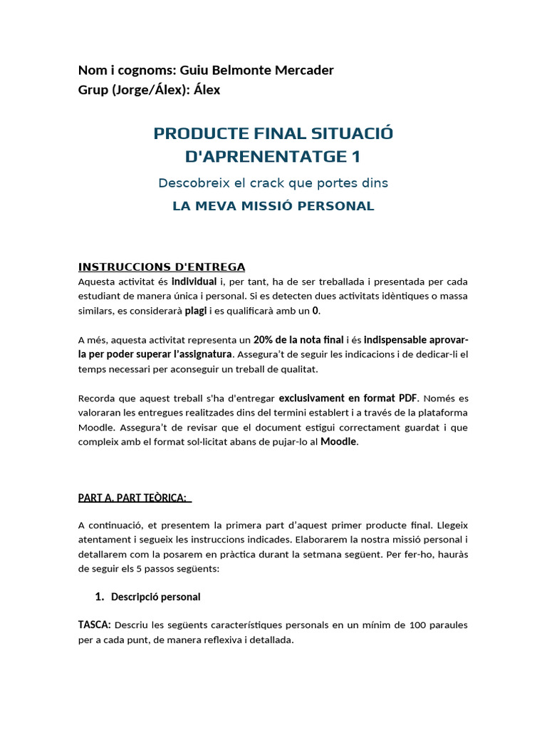 SA1 - PF - Teoria | PDF