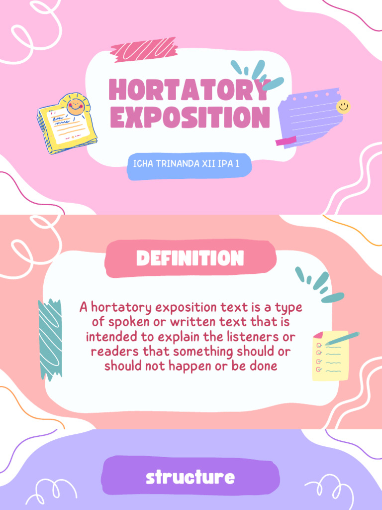 hortatory text | PDF