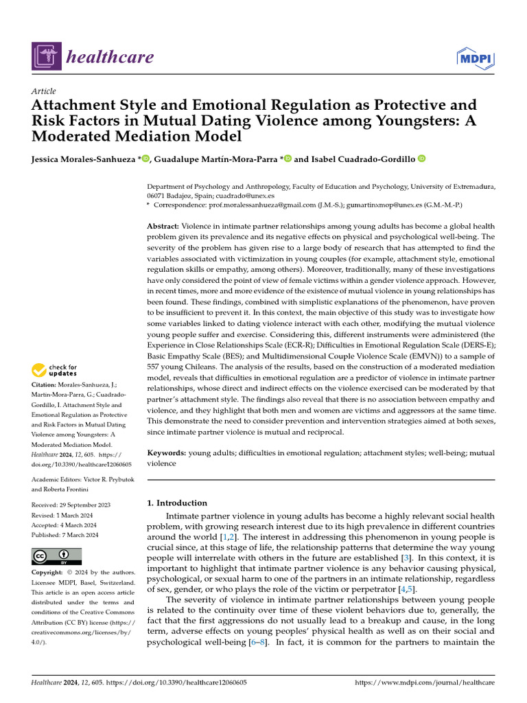 jurnal 2 rs | PDF | Intimate Relationships | Attachment Theory