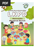 Lembar Kerja Coding TK Bentuk | PDF