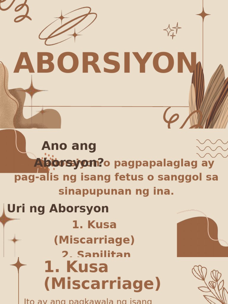 aborsyon | PDF