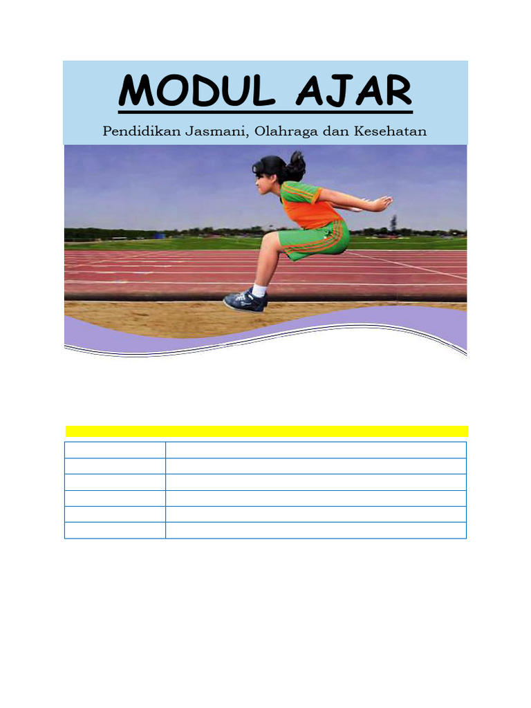 Modul Ajar Lompat Jauh | PDF