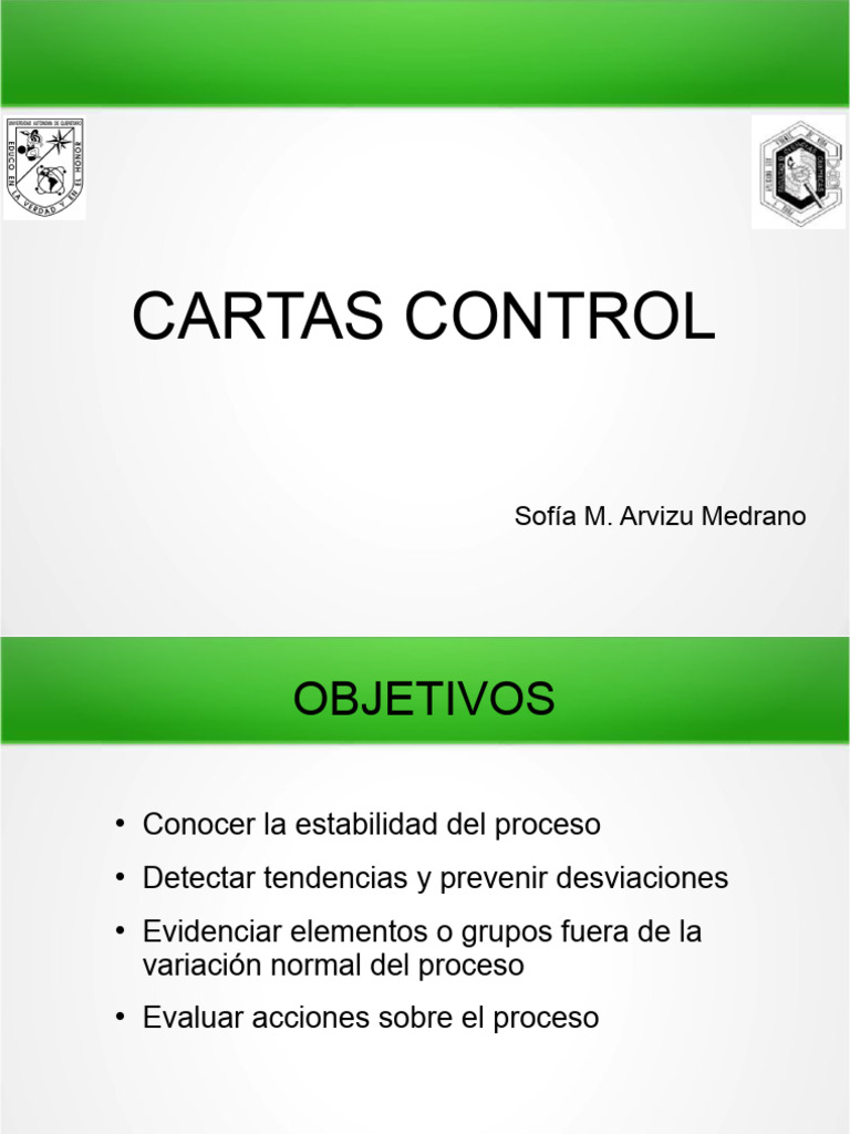 Cartas de Control en Procesos Industriales | PDF | Matemáticas Aplicadas