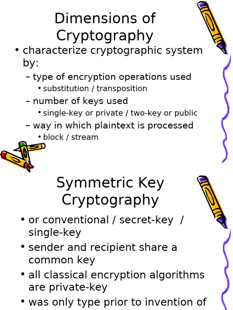 Symmetric Key Cryptography | PDF | Cryptography | Cryptanalysis