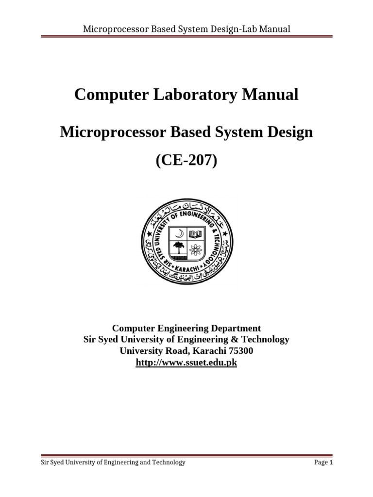 Computer Laboratory Manual1 | PDF | Assembly Language | Computer Program