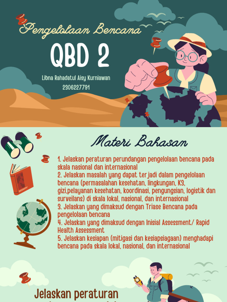 QBD 2_Pengelolaan Bencana | PDF