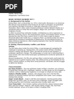 Inside Out 2: Emotions in Conflict | PDF | Psychological Concepts ...