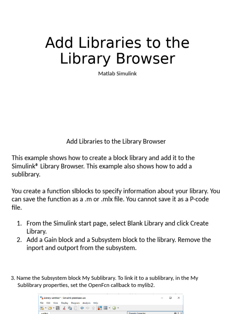 Add Libraries To The Library Browser | PDF | Computer Science | Computing
