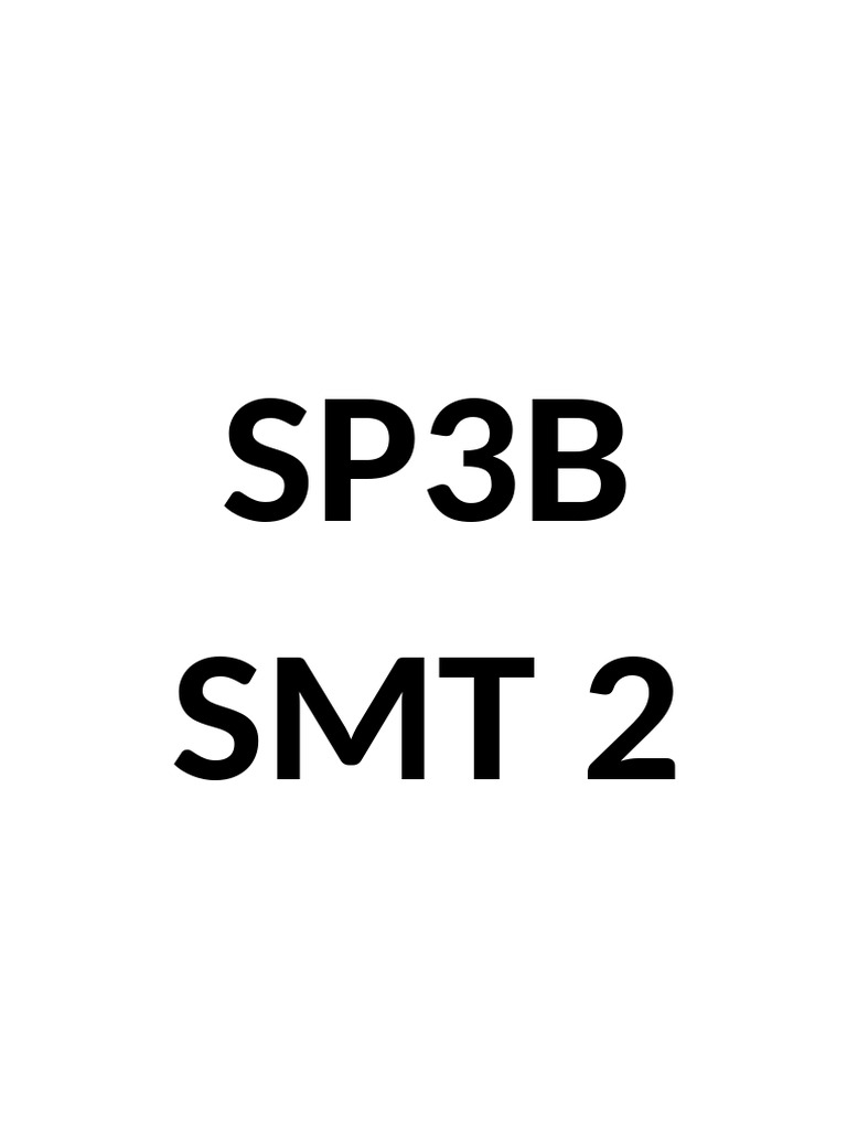 Sub Cover SPTJM Sp3b DLL | PDF