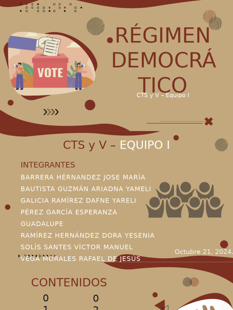 Características del Régimen Democrático | PDF | Democracia | Ideologías ...