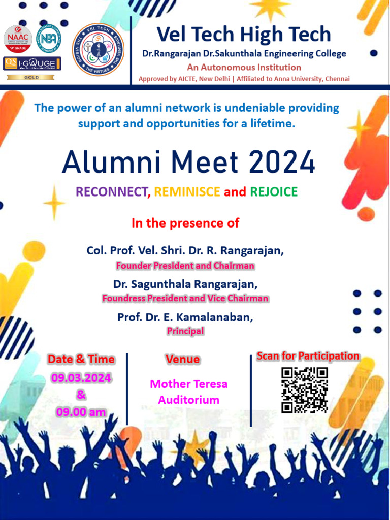 Invitation Alumni Meet 2024 | PDF