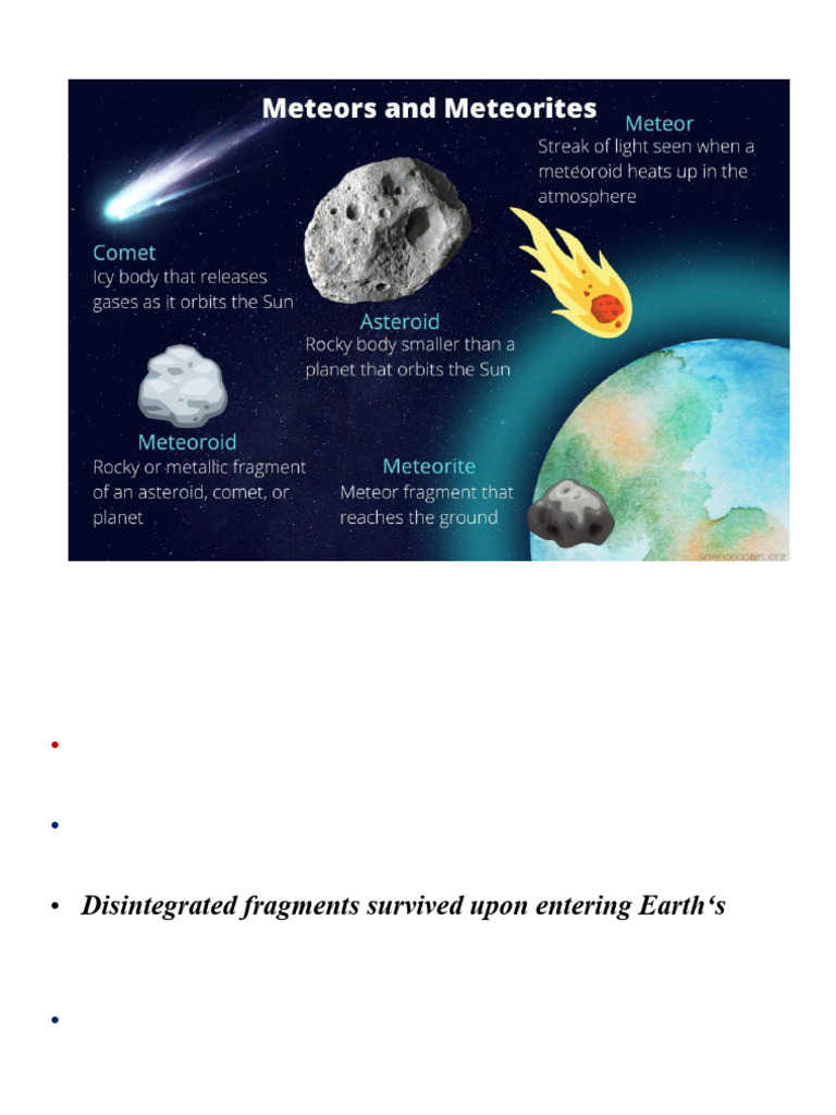Meteorites and Its Types | PDF | Meteoroid | Meteorite