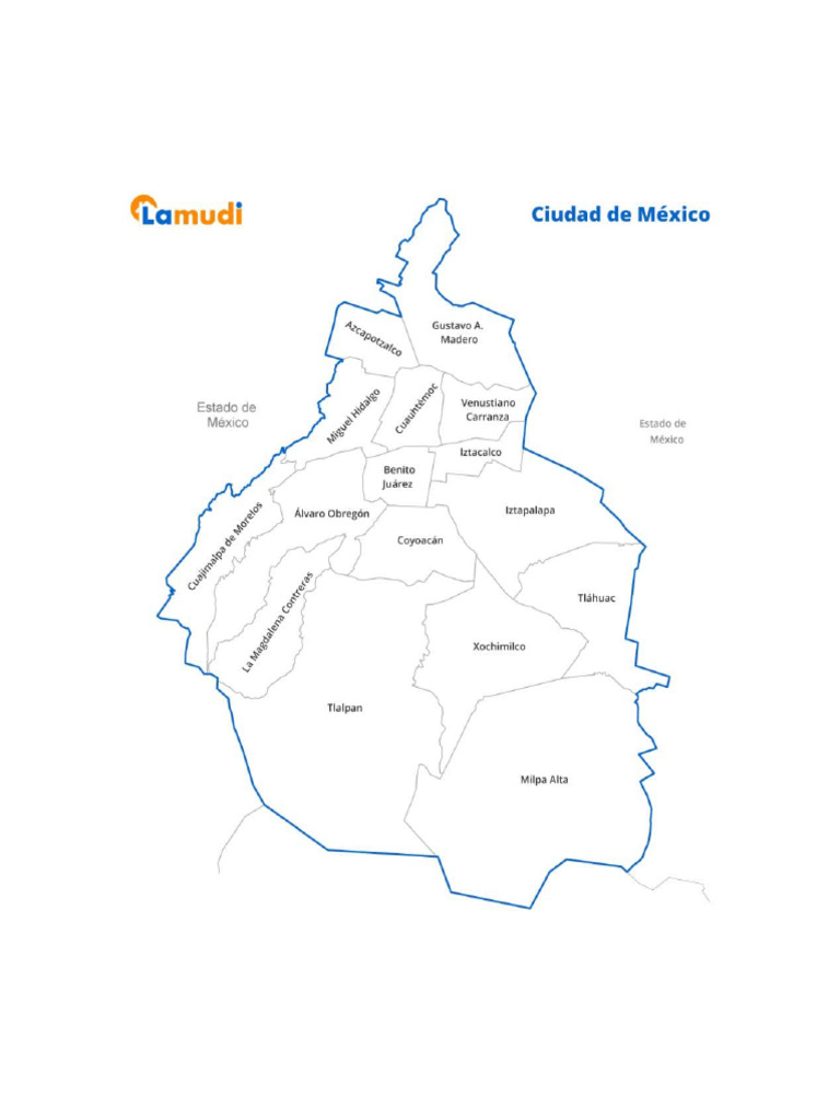 mapa de cdmx | PDF