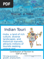Power Point Presentation On Tourism in INDIA | PDF | Tourism | Transport
