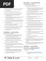 Year 2 English Judging Standards Guide | PDF | Phonics | English Language