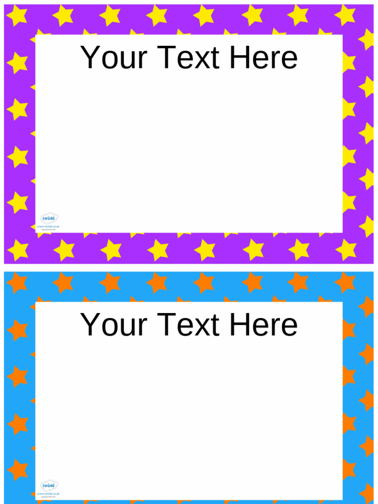 T C 707 Star Pattern Editable Blank Certificates | PDF