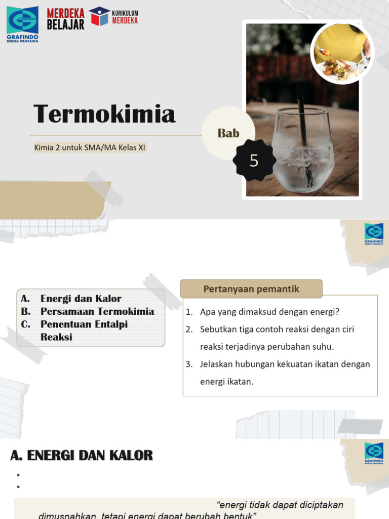 Bab 5 - Termokimia | PDF