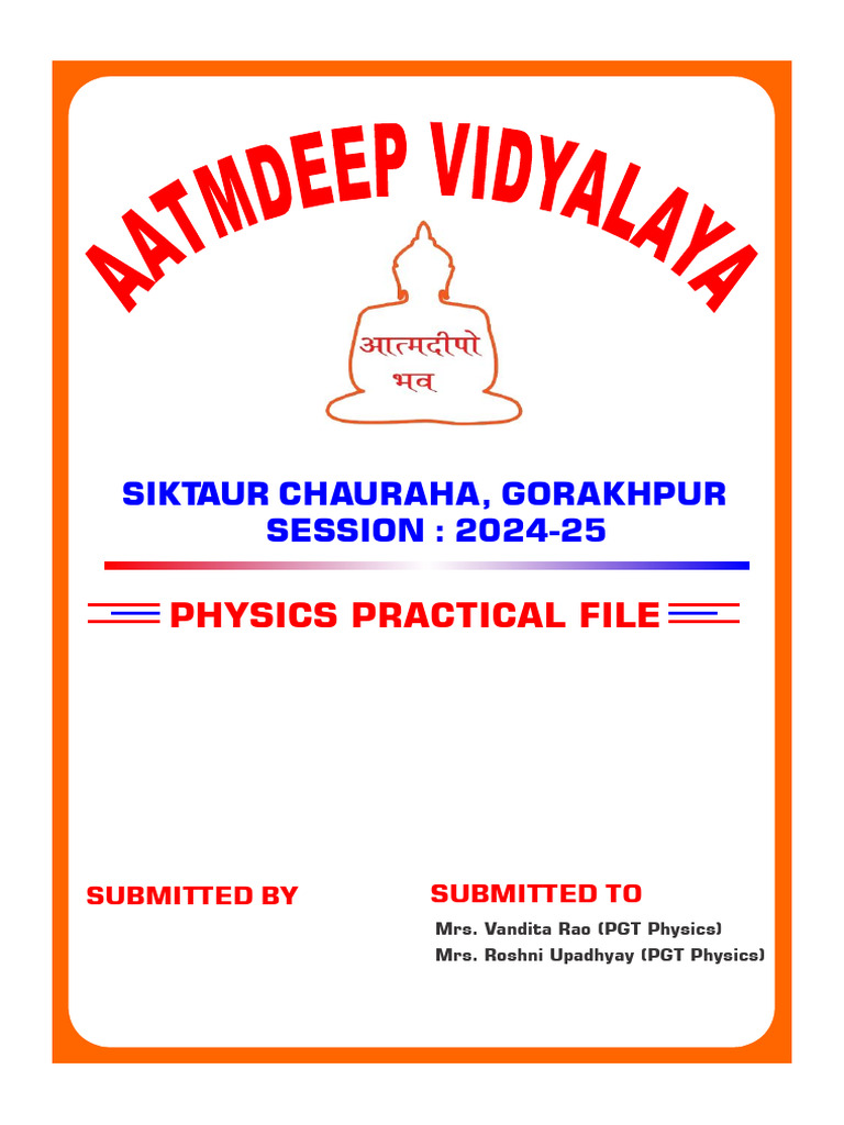 Physics Practicle File | PDF