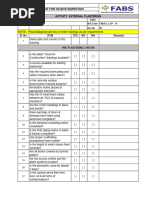 Bare Cubicle Inspection Checklist | PDF | Manufactured Goods ...