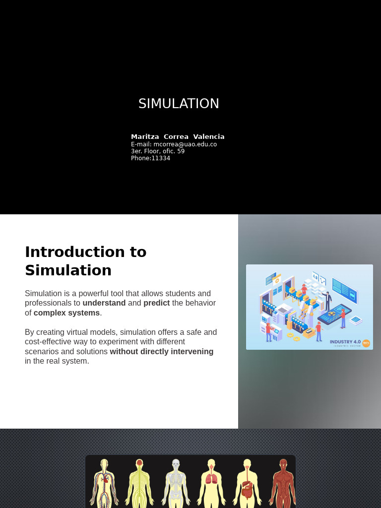 Introduction To Simulation | PDF | Simulation | System