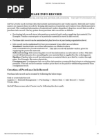 Purchase Info Record PIR in SAp | PDF
