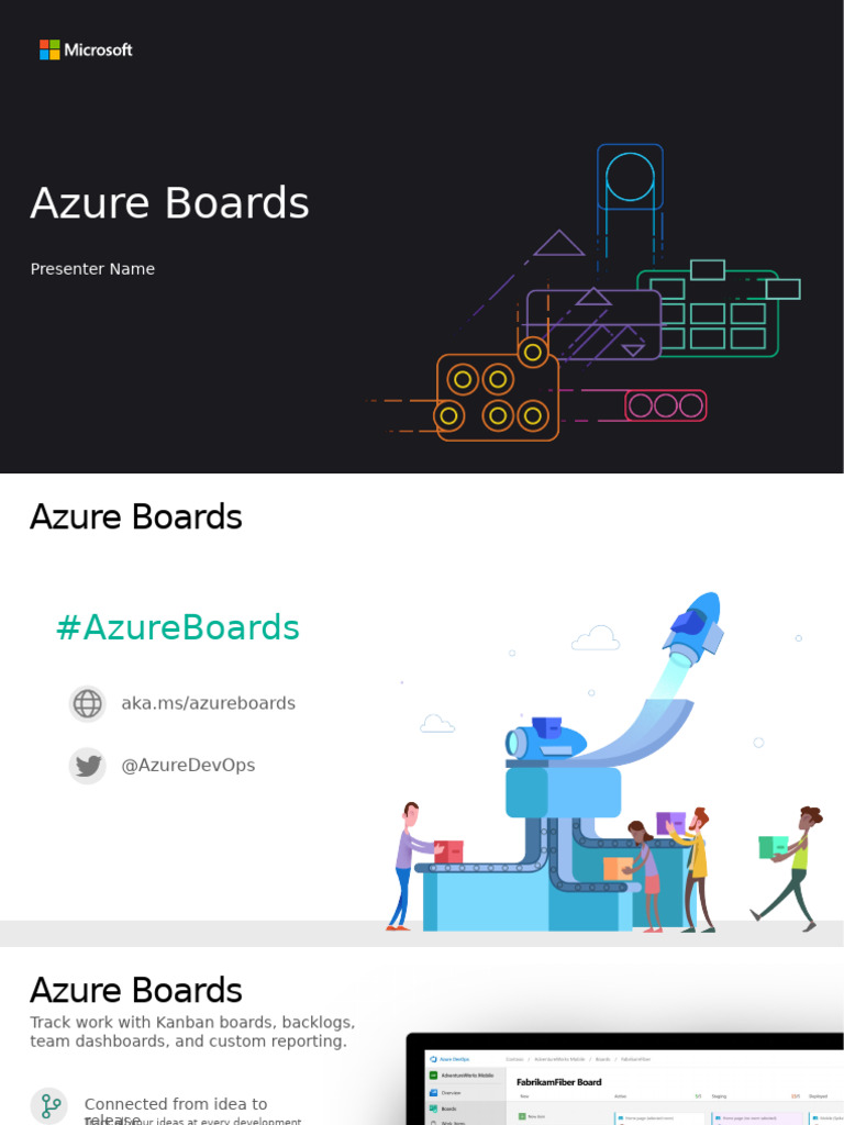Azure Boards 201903 | PDF | Scrum (Software Development) | Information ...