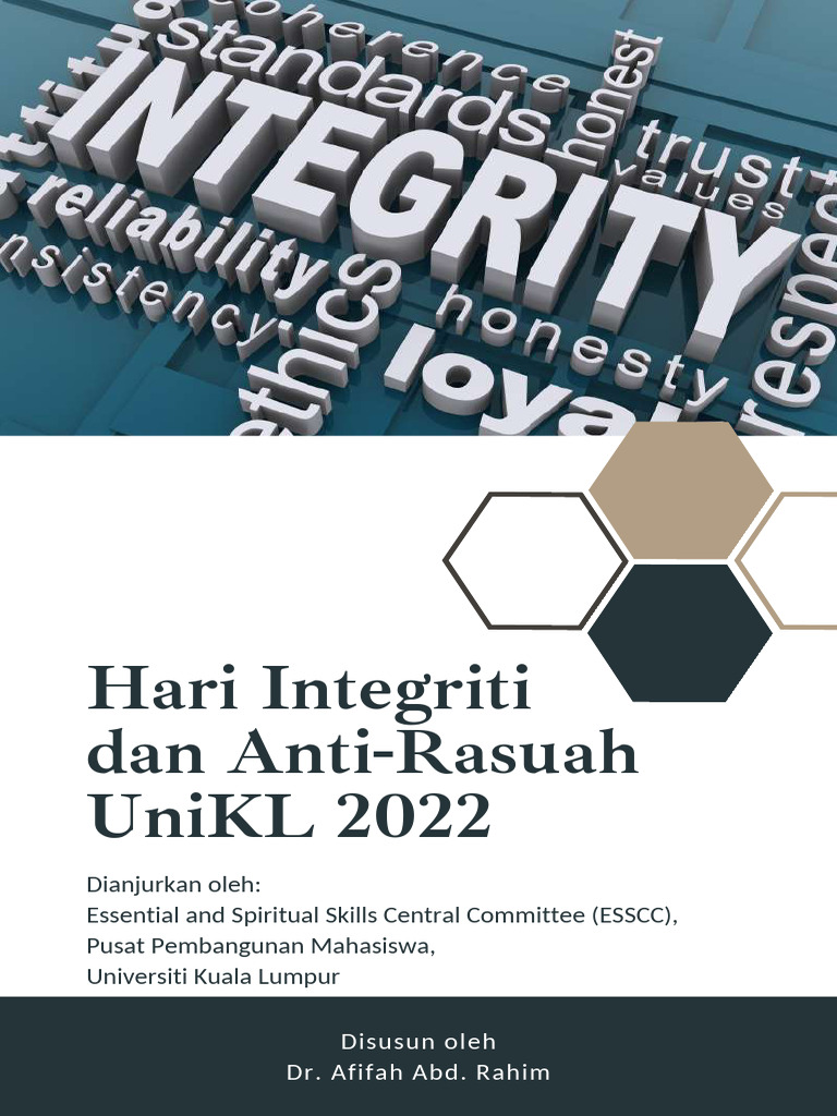 Hari Integriti Dan Anti-Rasuah UniKL 2022 - EISBN | PDF