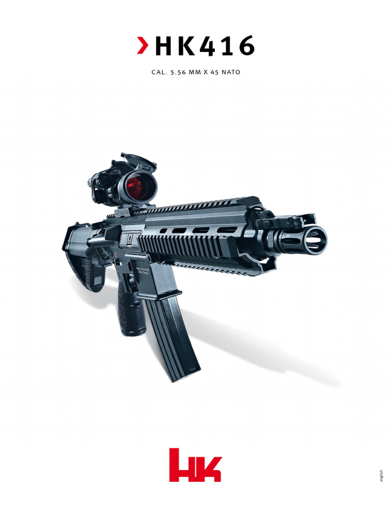 HK416: Elite Military Assault Rifle | PDF | Weapon Design | Projectile ...
