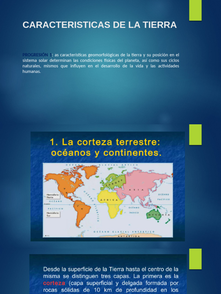 Caracteristicas Tierra 2 | PDF