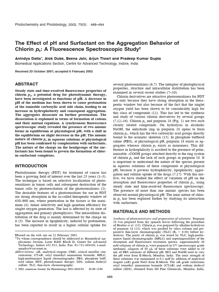 cat chl p6 | PDF | Emission Spectrum | Ion