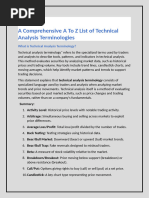 200 Key Trading Terms Explained | PDF | Stocks | Investing