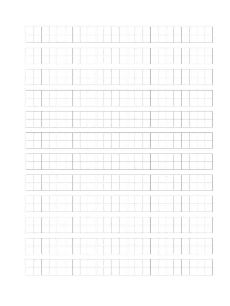 Latihan Menulis Hanzi | PDF