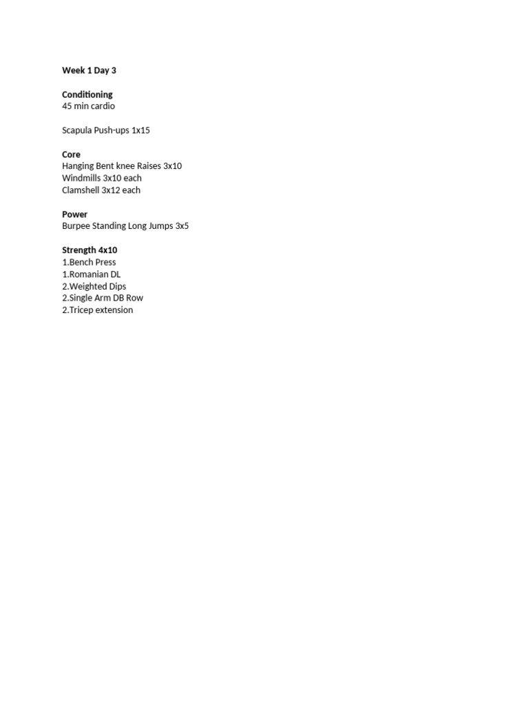 Week 1 Day 3 | PDF Week 1 Day 3 | PDF