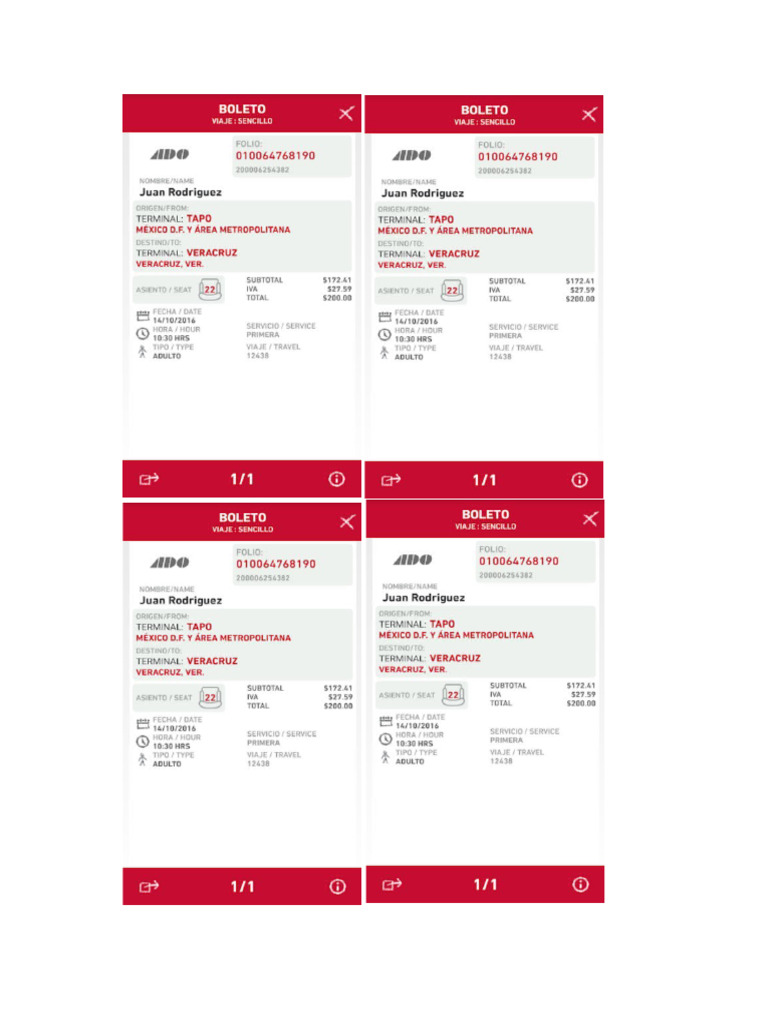 Boletos Pastorela | PDF