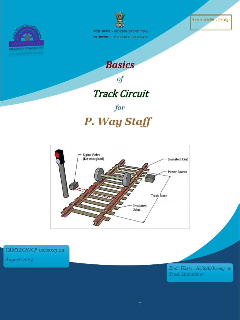 Track Circuit IR | PDF | Relay | Electricity