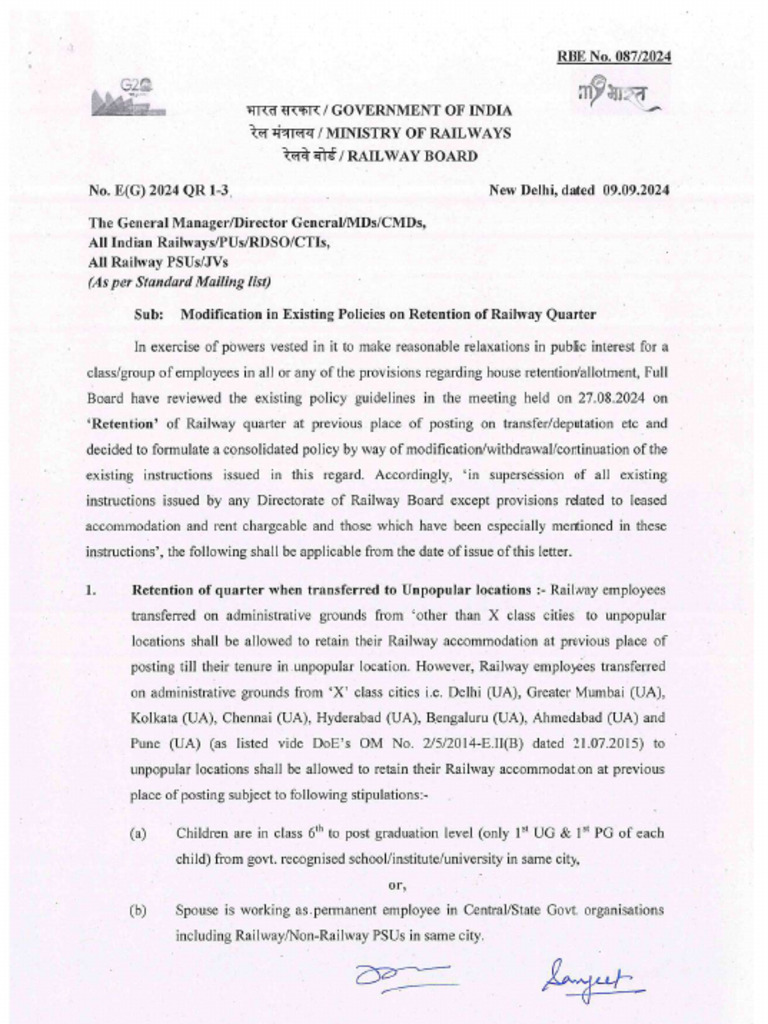 Railway Quarter Retention | PDF