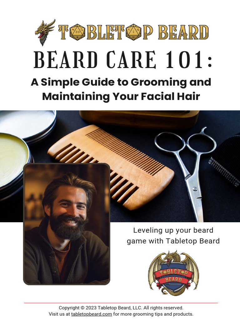 Tabletop Beard - Beard Care 101 | PDF | Beard | Hair