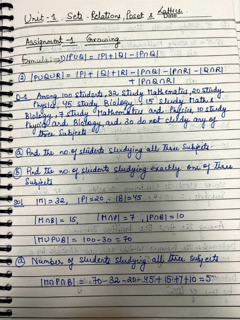 Unit - 1 Questions With Solutions | PDF