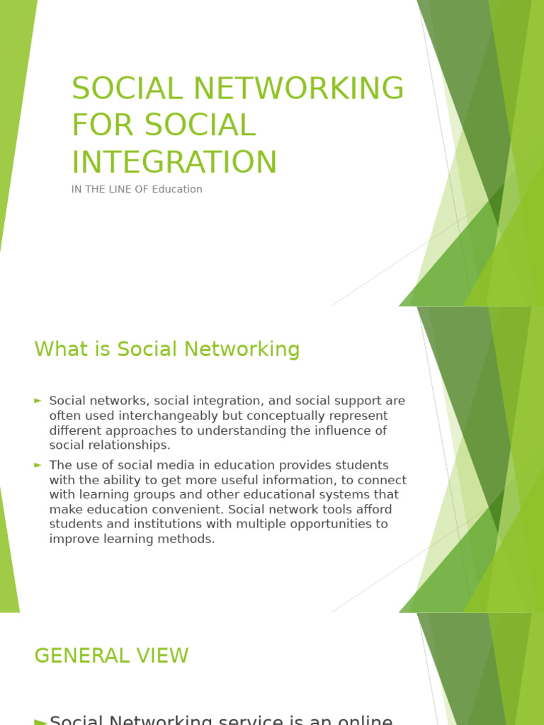 Introduction To SOCIAL NETWORKING - 2ndsem21 | PDF